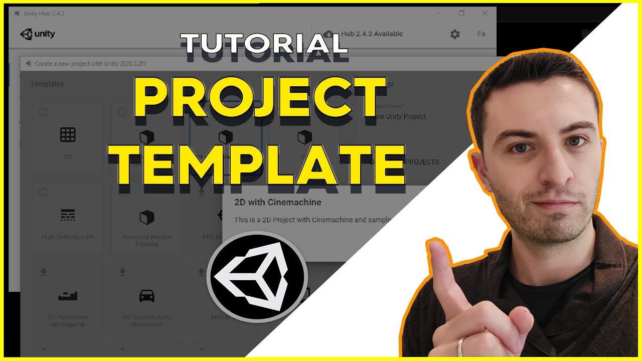 Create Custom Project Templates In Unity Unity Tutorial For Beginners