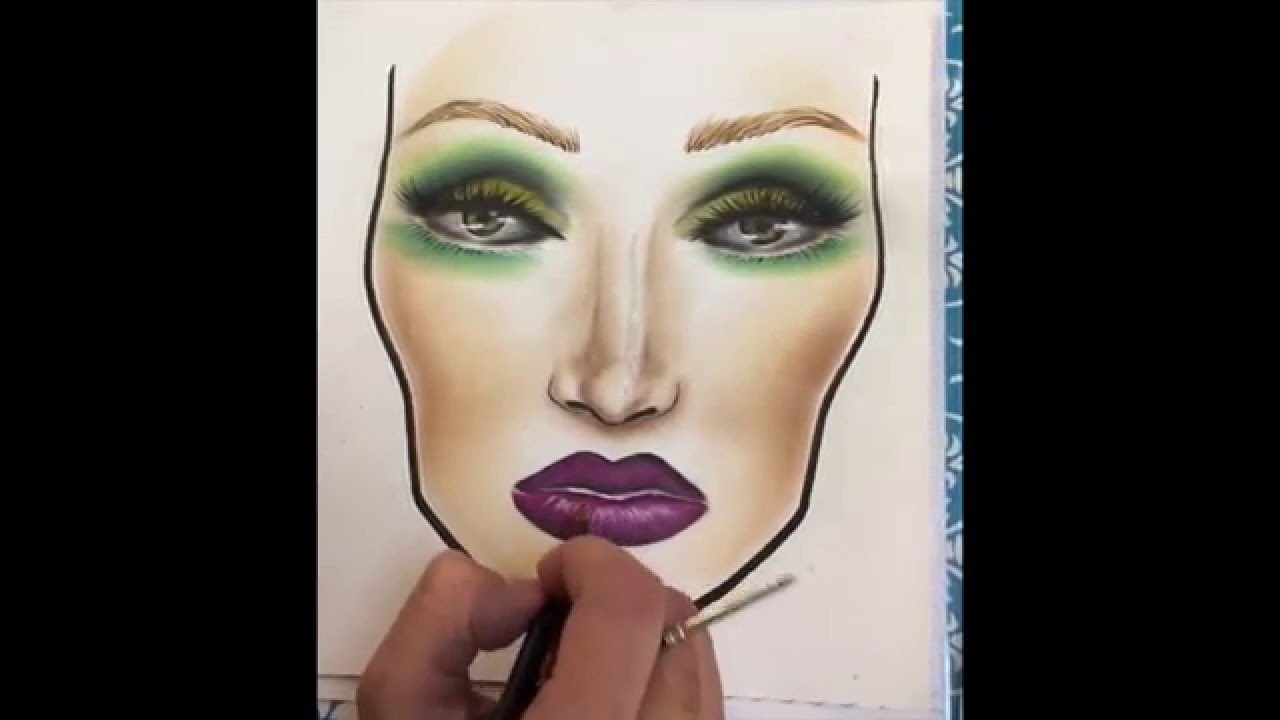 Tutorial How To Use Face Charts Youtube