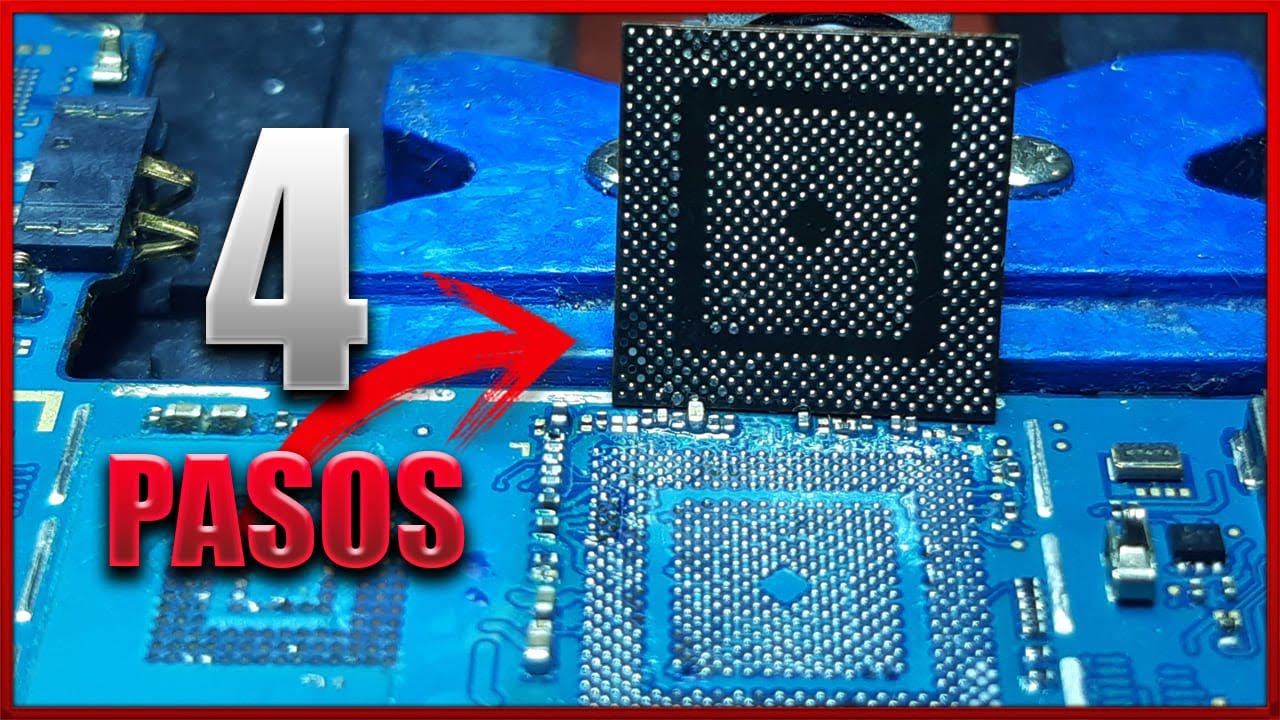 4 Pasos Para Realizar Reballing A Un Cpu Youtube