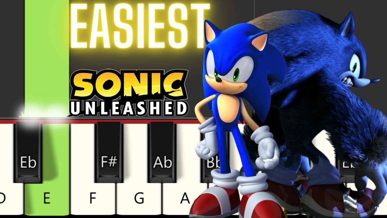 Easiest Sonic Unleashed Endless Possibilities Piano Tutorial Slow