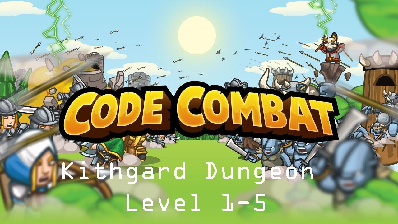Code Combat Kithgard Dungeon Levels 1 5 Youtube