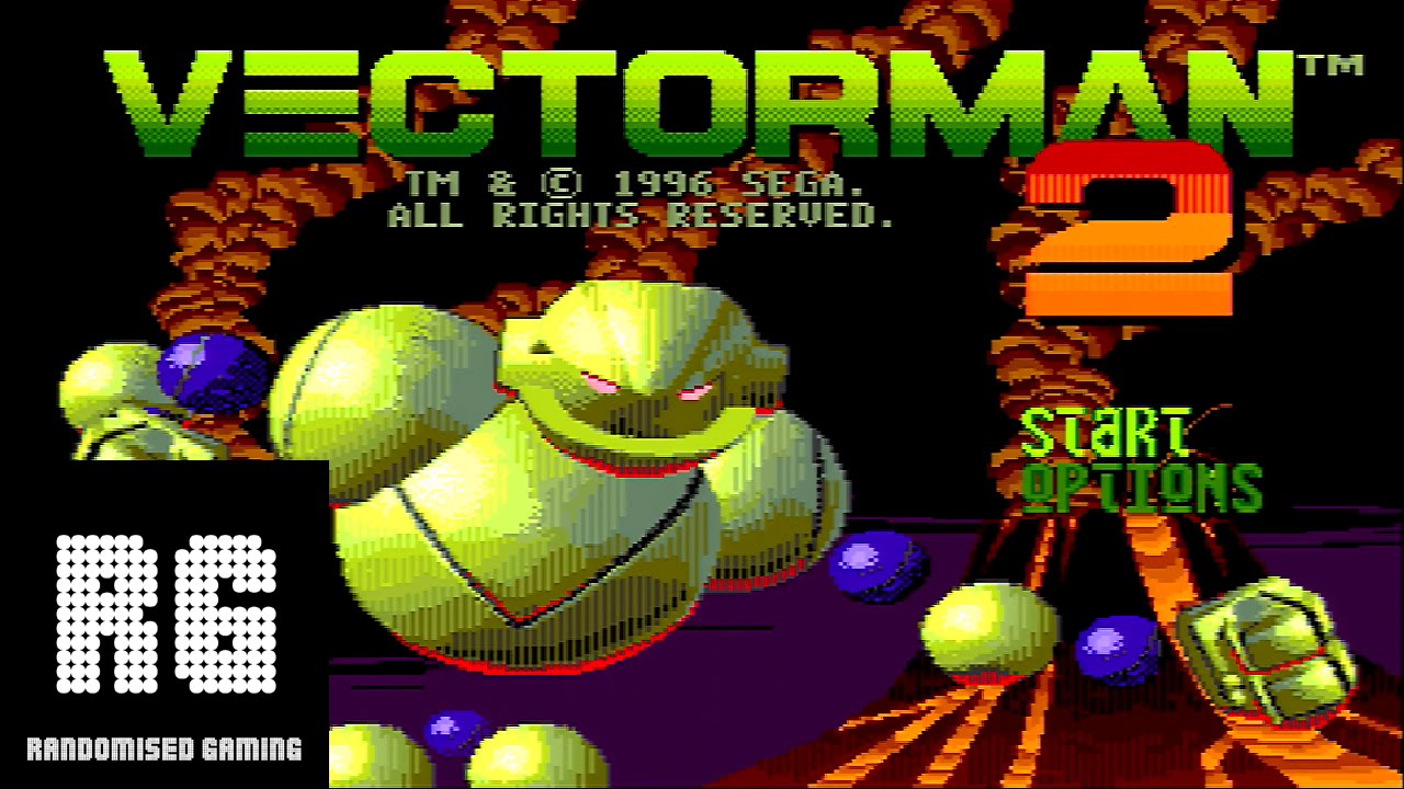 Vectorman 2 Sega Mega Drive Intro And Stages 1 5 Gameplay 720p