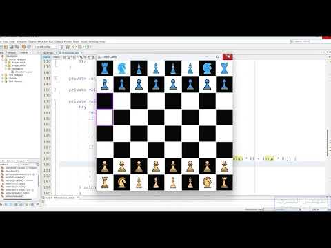 Chess Game Part 2 Java Swing With Source Code Youtube