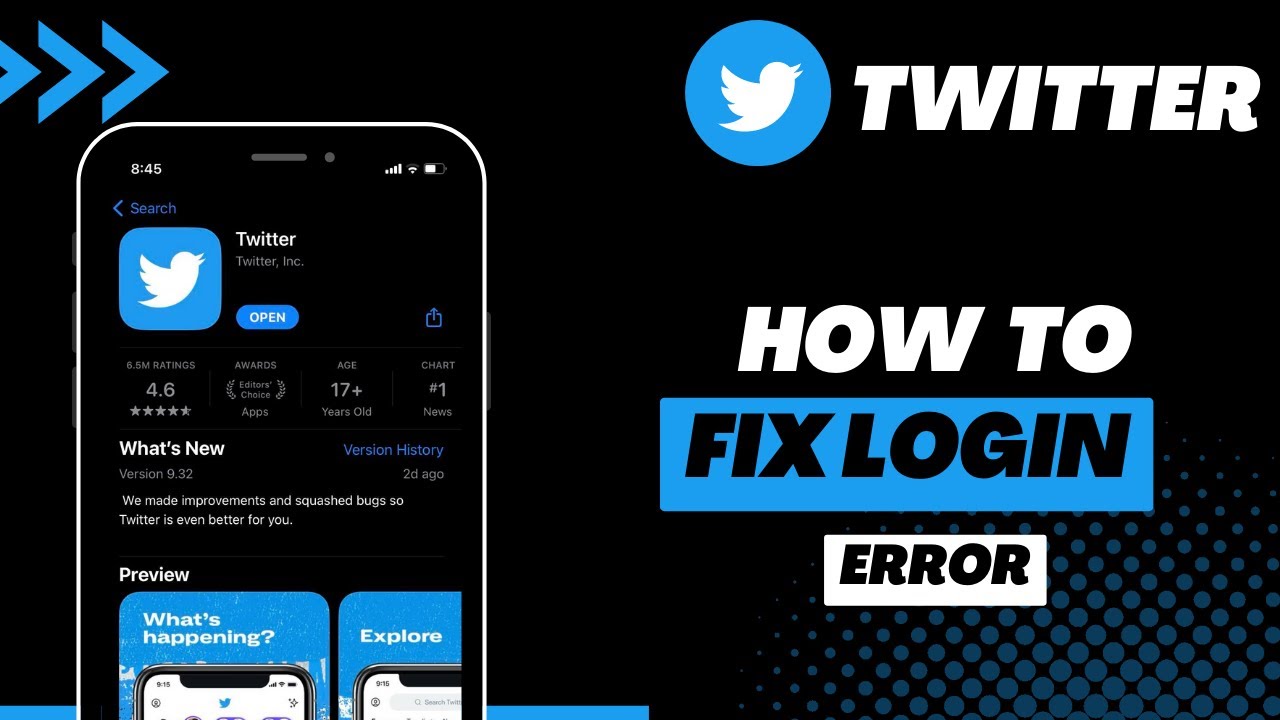 How To Fix Twitter Login Error 2022 Youtube