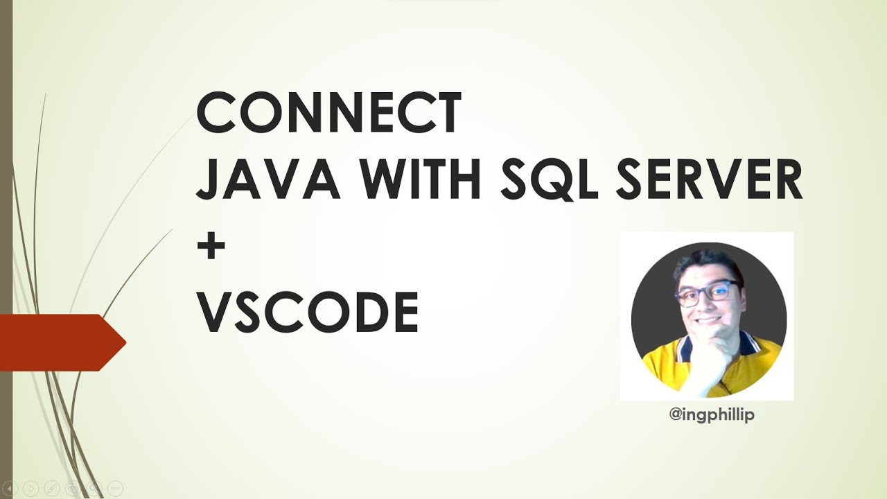 Connect Java With Sql Server Vscode Youtube