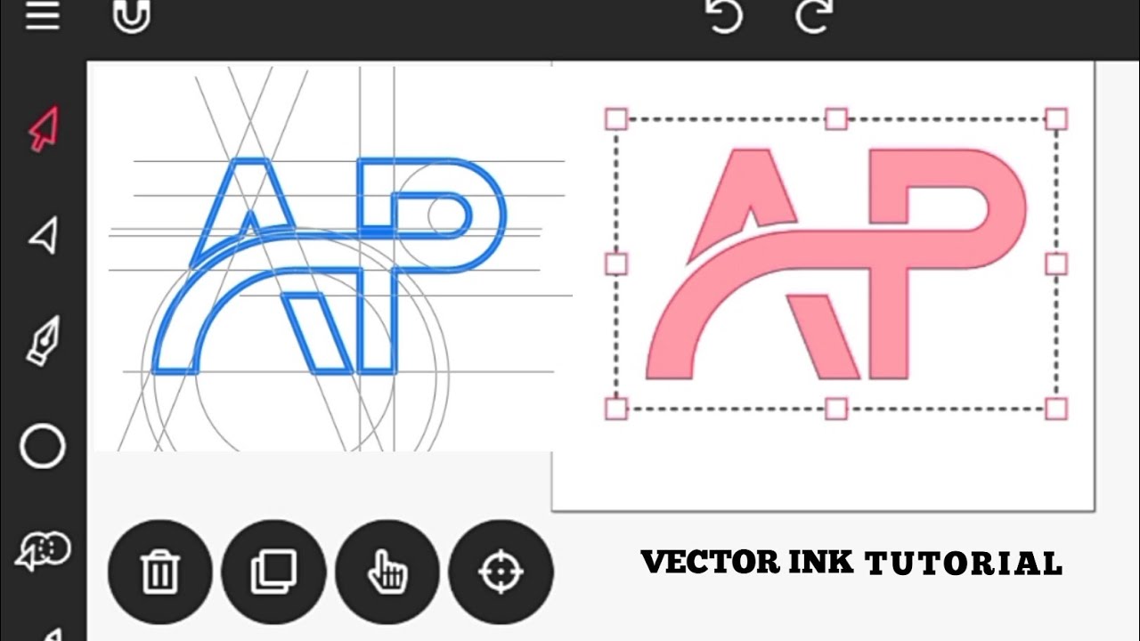Vector Ink Logo Design Process Vector Ink Tutorial Youtube