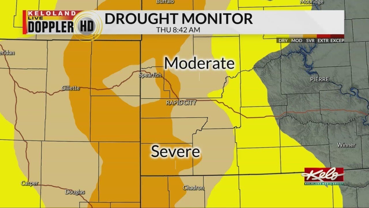 Taking A Look At Latest Drought Monitor Youtube
