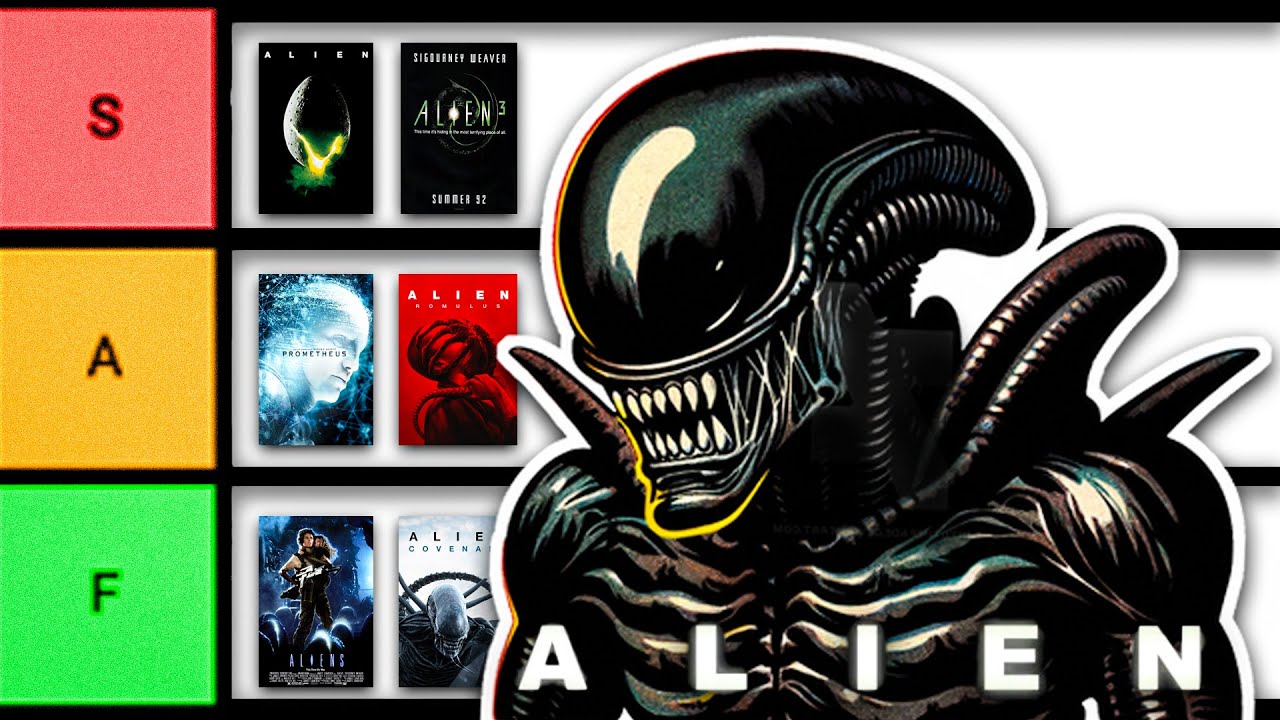I Watched And Ranked Every Alien Movie Youtube