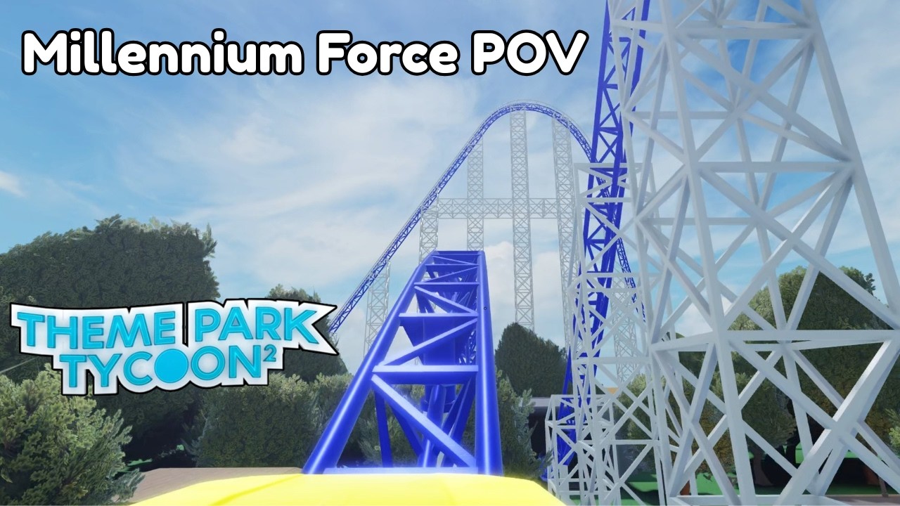 Millennium Force Official Pov Theme Park Tycoon 2 Cedar Point