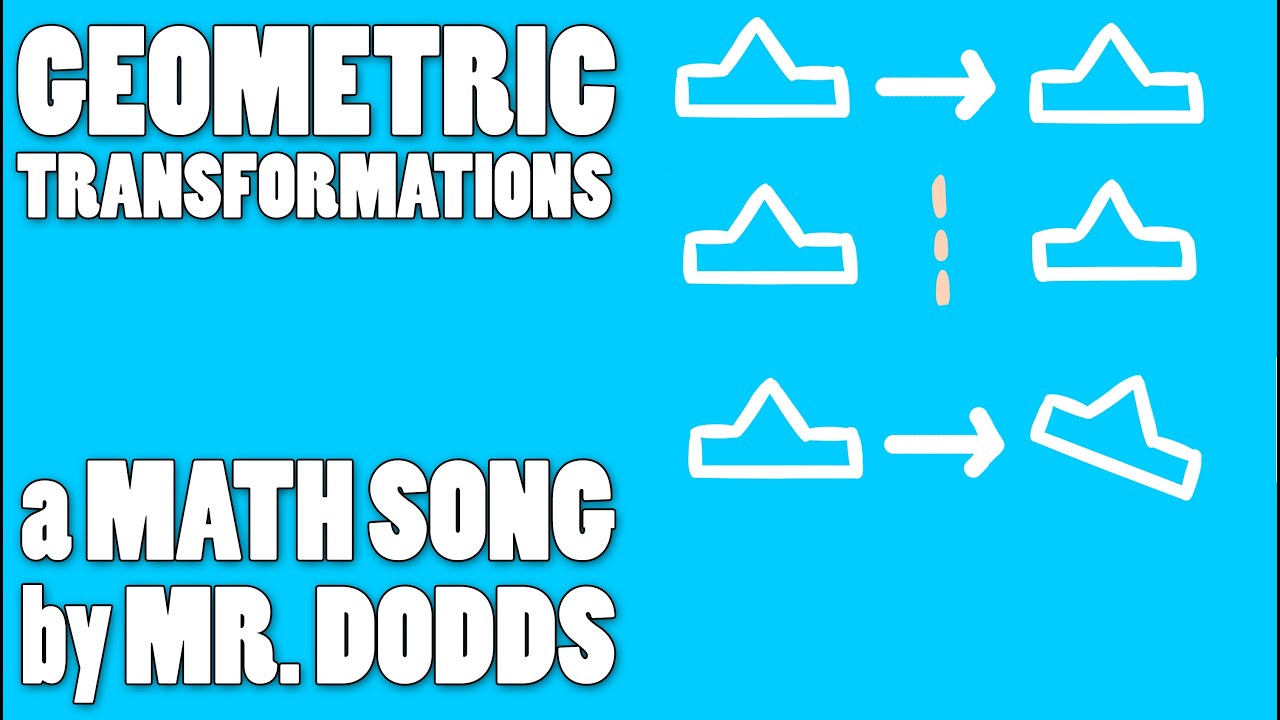 Colin Dodds Geometric Transformations Math Song Youtube