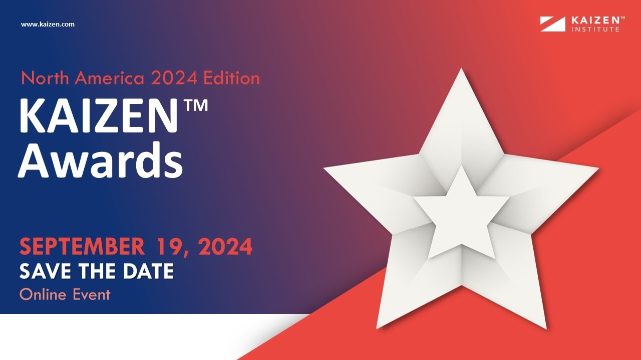 2024 North America Kaizen邃 Awards Save The Date Youtube