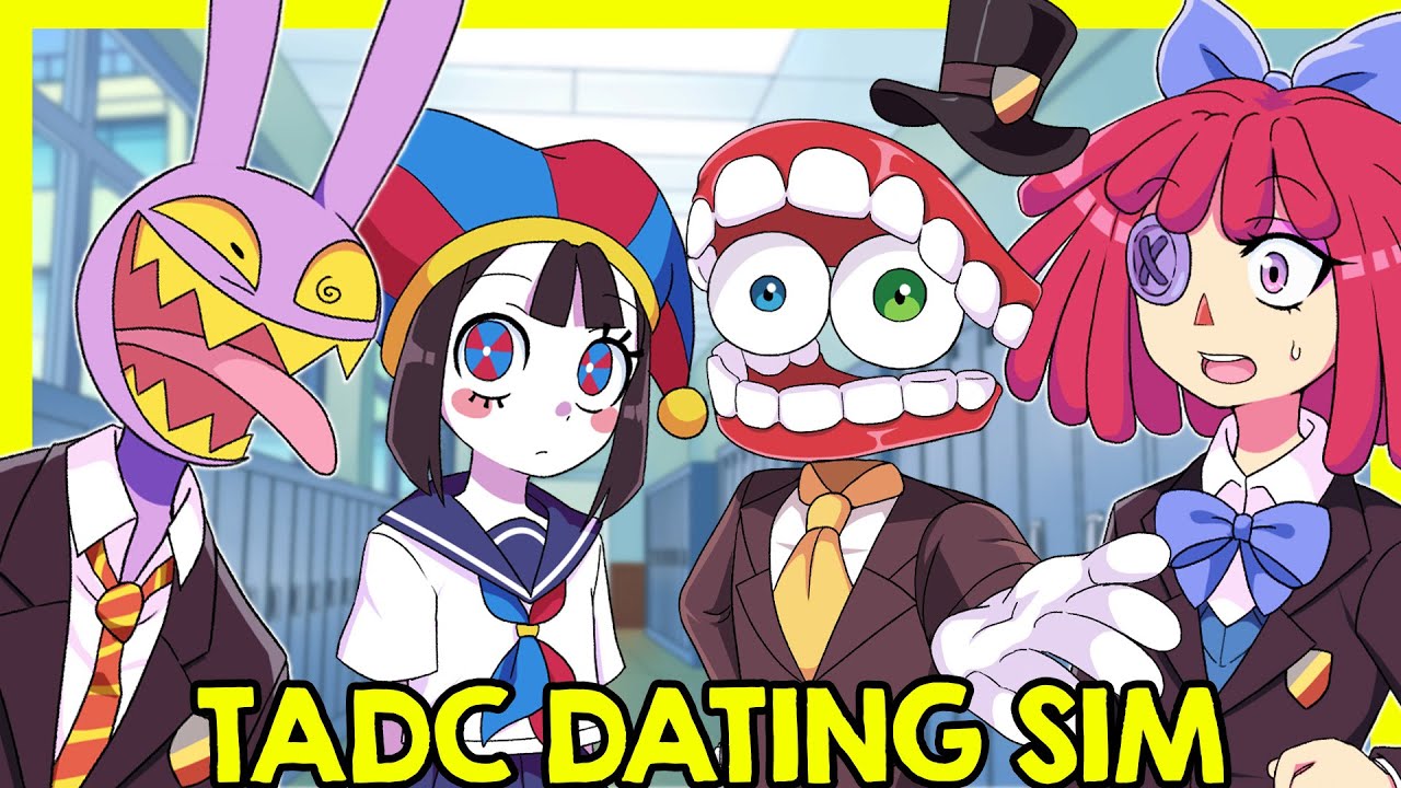 The Amazing Digital Circus Dating Sim Day 1 All Endings Tadc