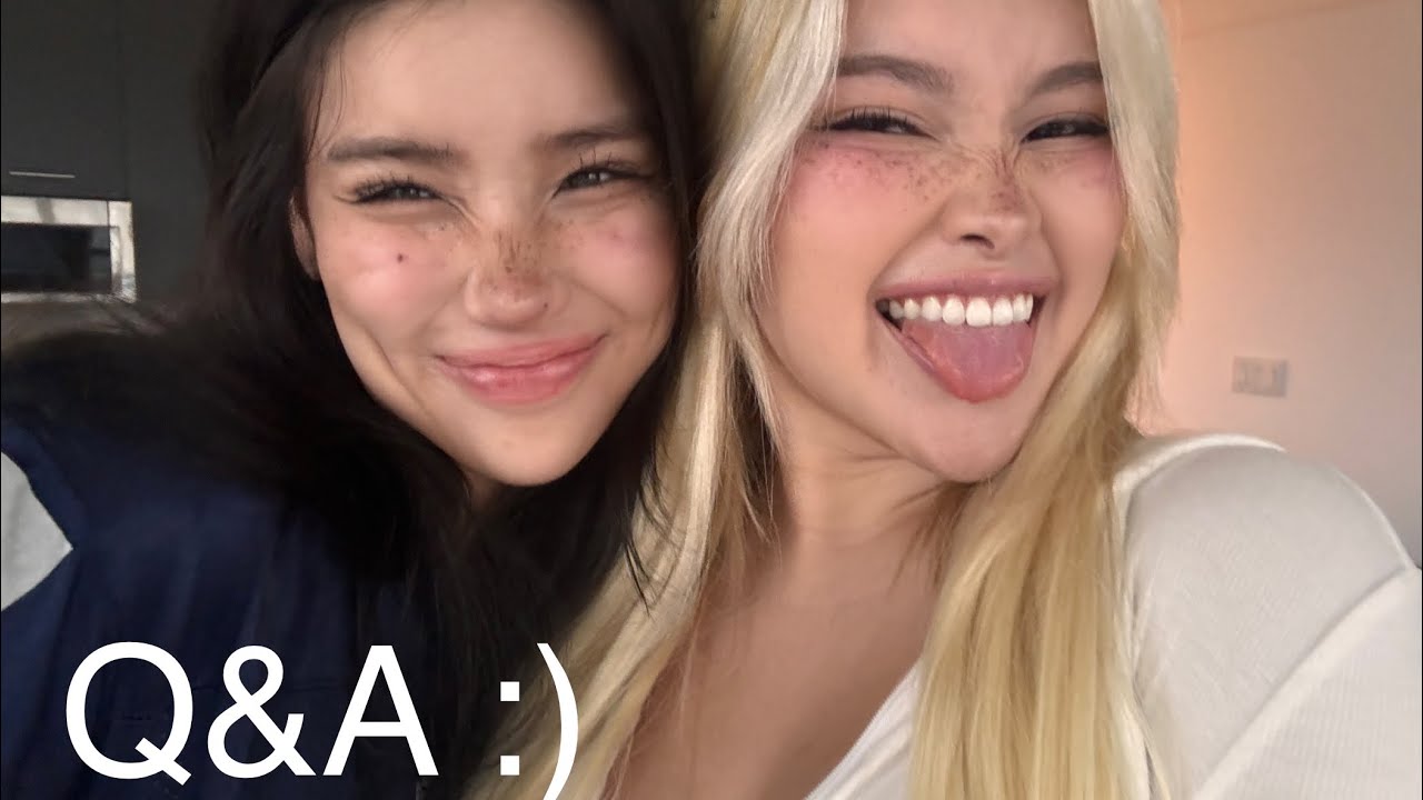 Drunk Q A With My Sister Hannah Kae And Dia Kimeko Youtube