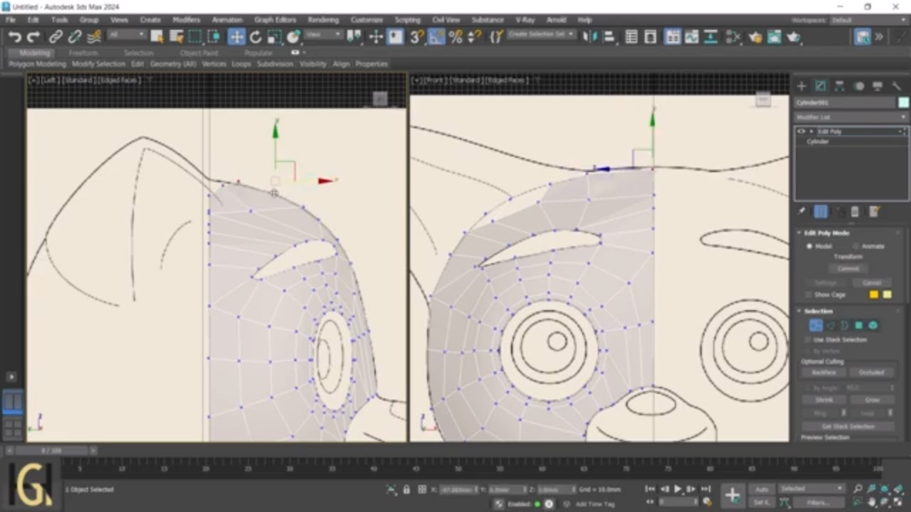Character Modeling Part 2 Youtube