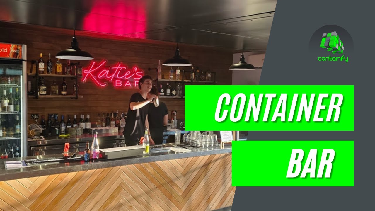 20ft Shipping Container Bar Youtube