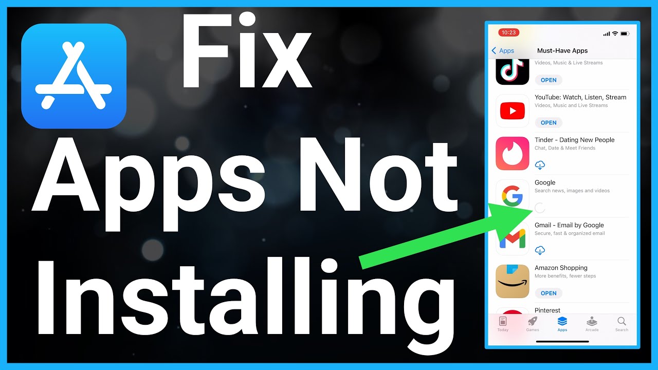 Fix Iphone Not Installing Apps From App Store Youtube