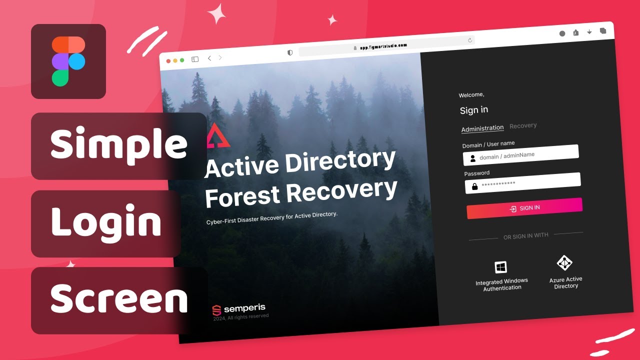 Creating A Simple Login Screen In Figma Step By Step Tutorial For