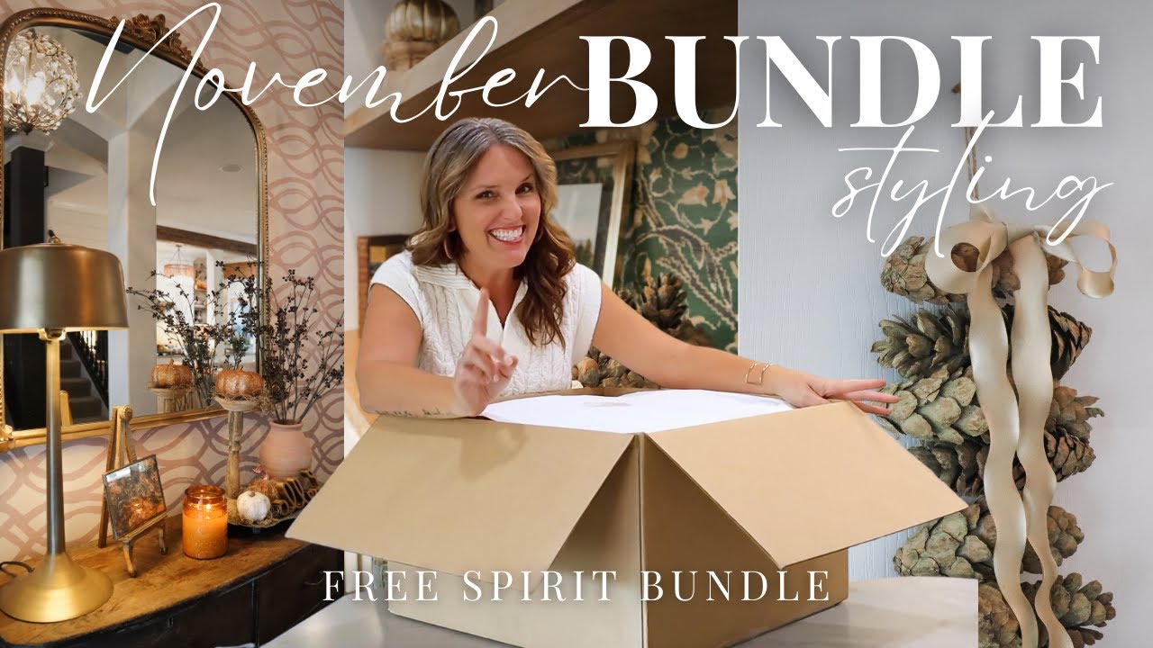Style The November 2023 Free Spirit Bundle With Me Home Decor
