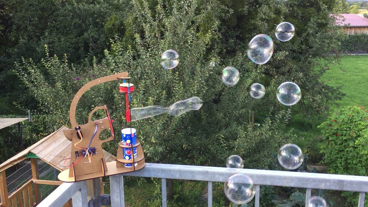 Soap Bubble Machine Youtube
