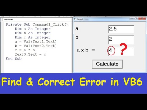 Debugging And Debugging Tools In Vb6 Youtube