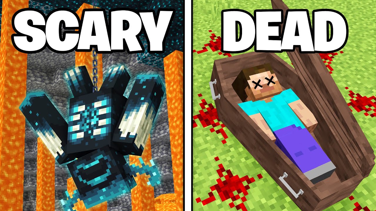 Testing 24 Scary Minecraft Build Hacks Youtube