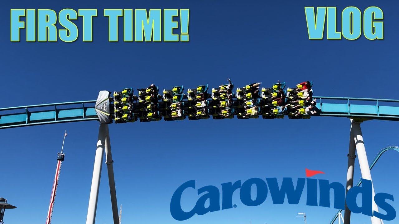 First Time Rides On Fury 325 Carowinds Opening Weekend March 2024 Vlog