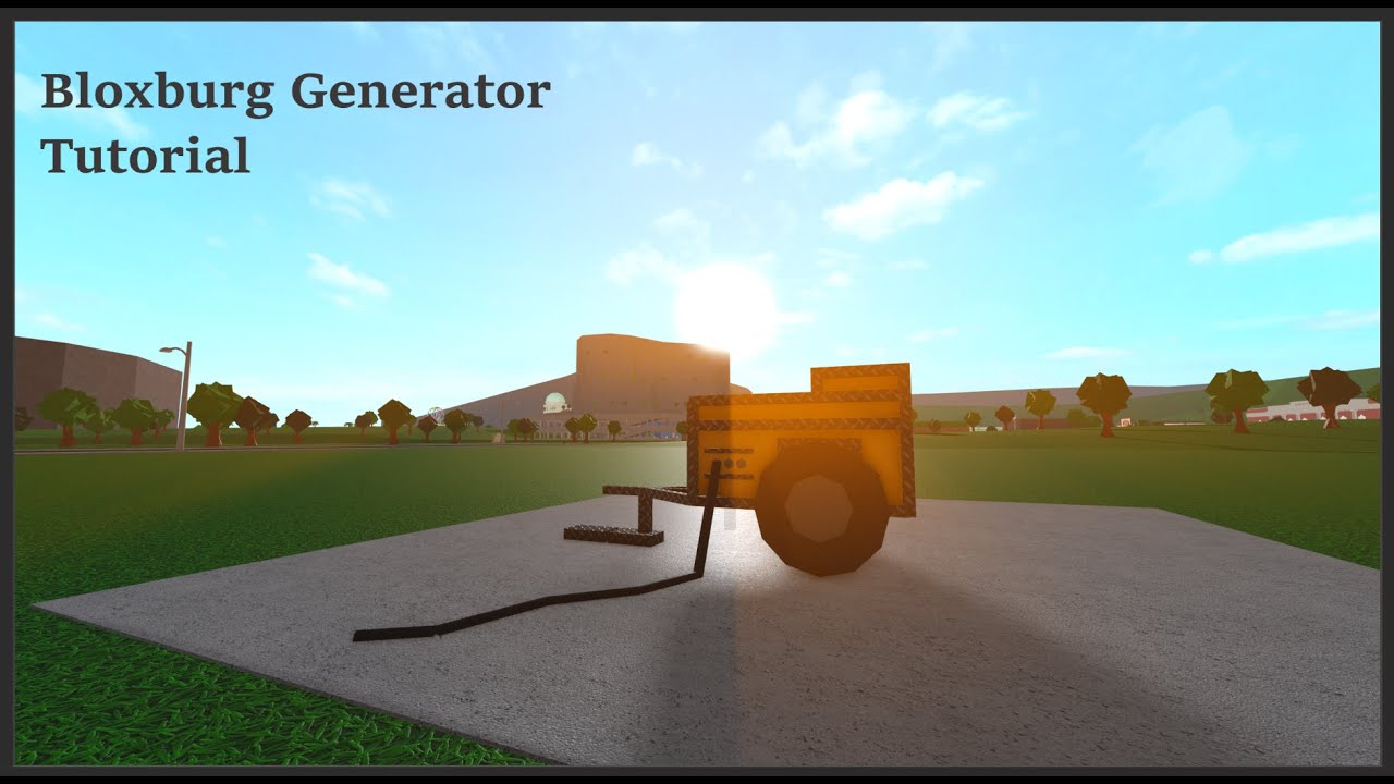 Bloxburg Generator Tutorial Youtube