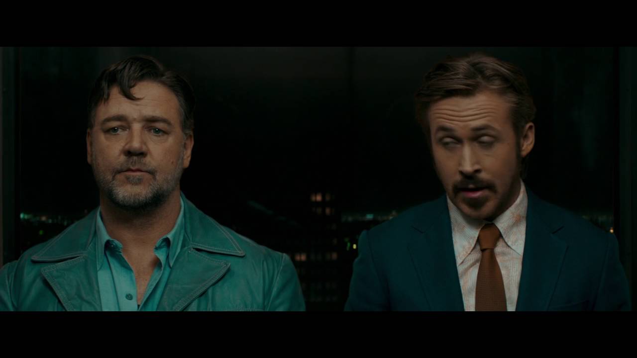 The Nice Guys Elevator Scene Funny Scene Youtube