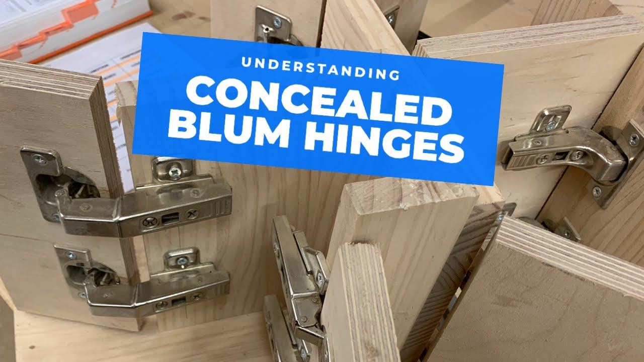 All The Main Blum Hinge Types Explained Youtube