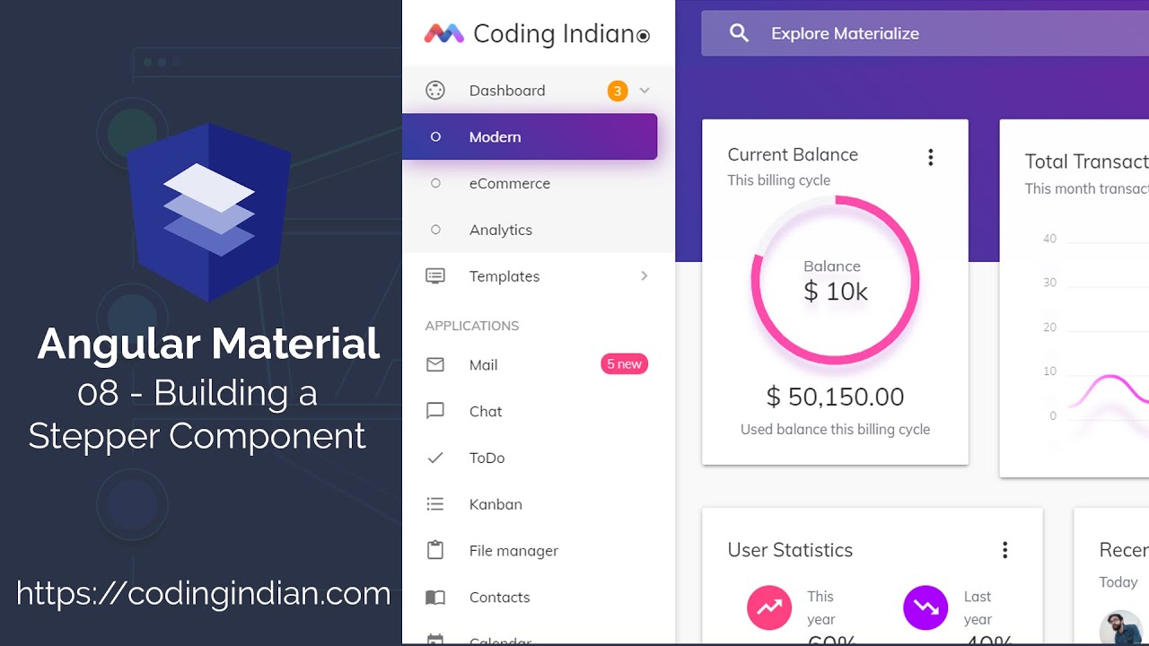 Angular Material 08 Building A Stepper Component Codingindian