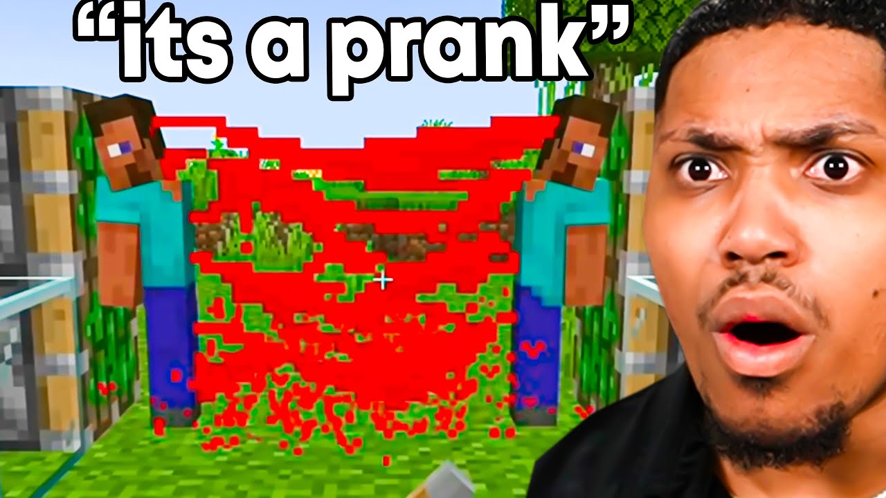 Minecraft But With Harmless Pranksёяшк Youtube
