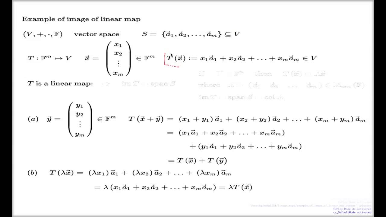 What Is A Linear Map At Harrison Humphery Blog