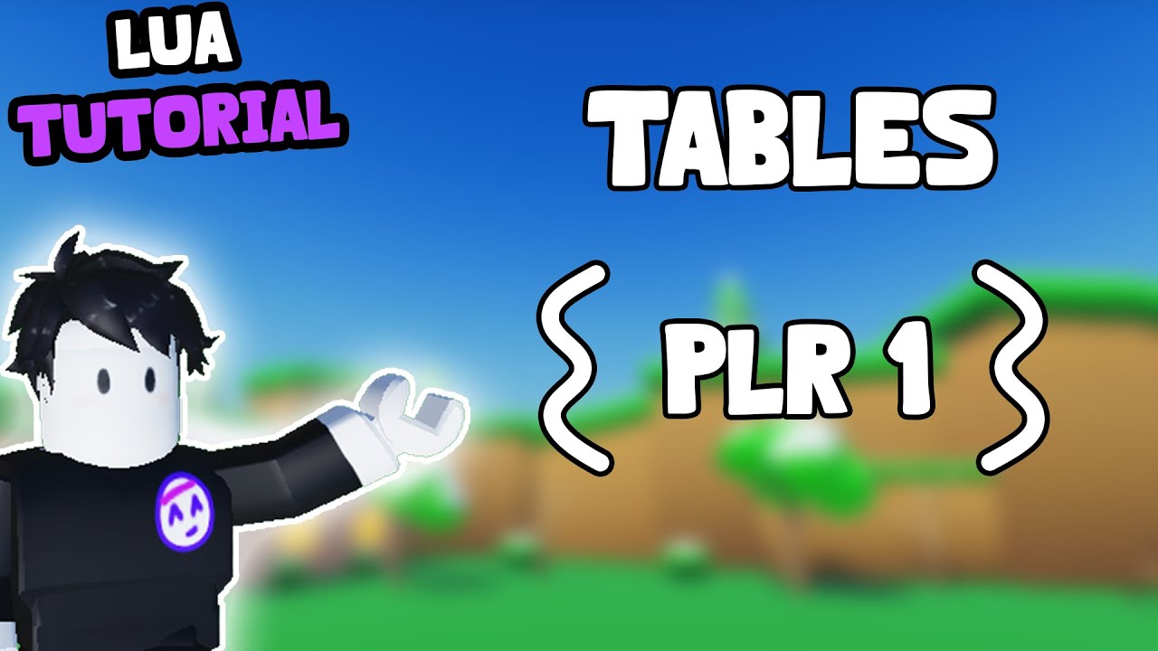 Lua Ep 6 Tables Youtube