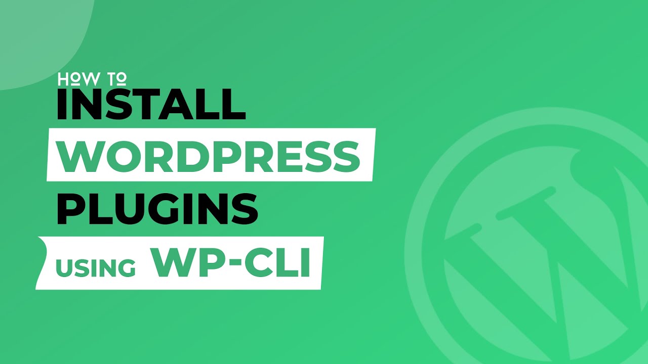 How To Install Wordpress Plugin Using Wp Cli Part 3 Youtube
