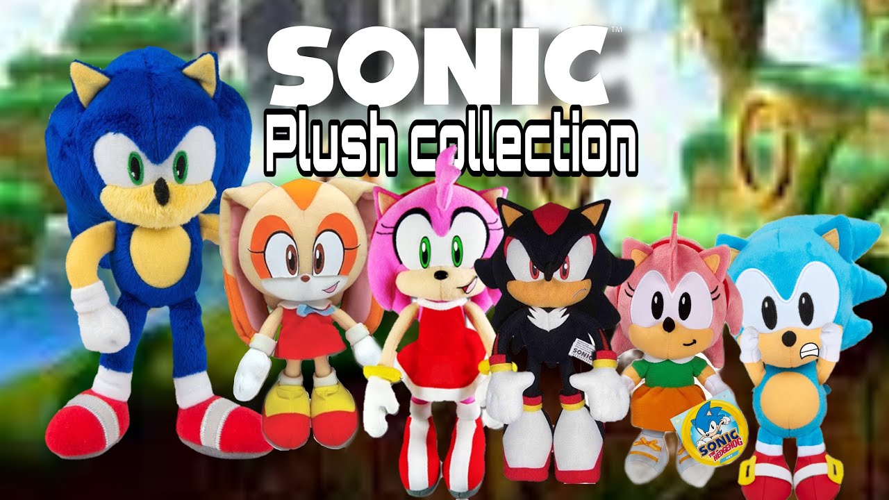 2025 Sonic Plush Collection Youtube
