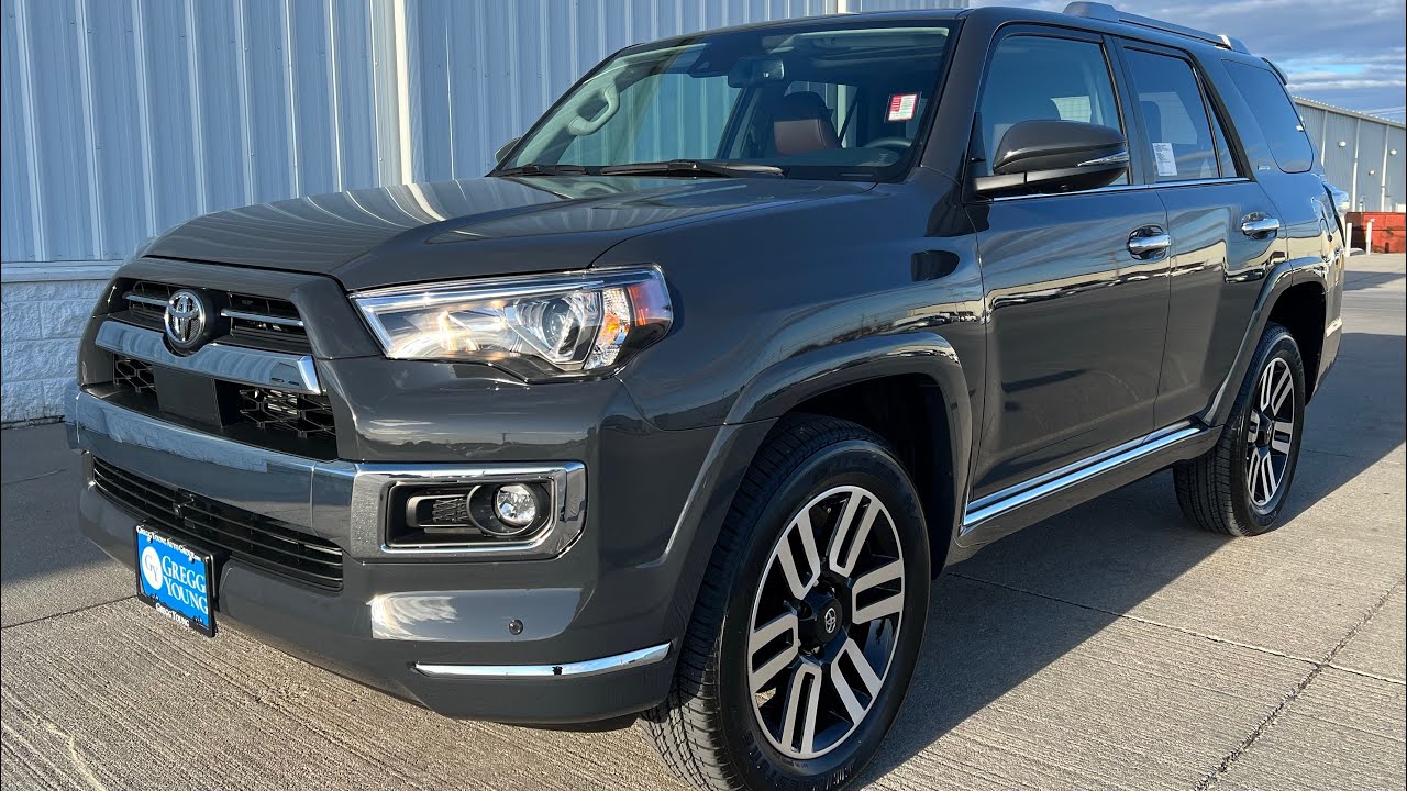 2024 Toyota 4runner Limited Underground With Redwood Interior Youtube