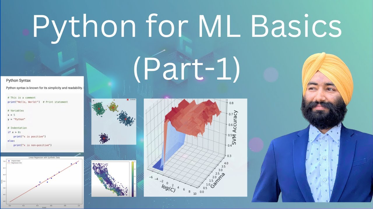 Learn Python For Machine Learning Basics Part 1 Youtube