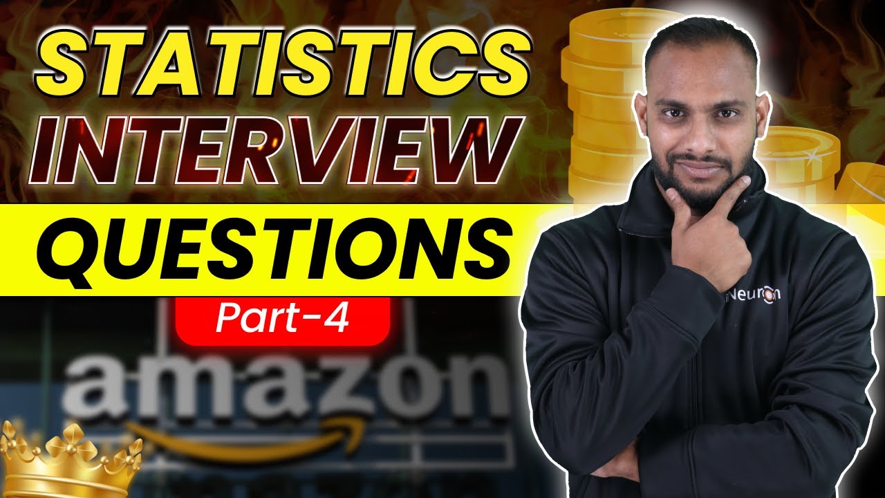 Part 4 Statistics Interview Questions Ineuron Youtube
