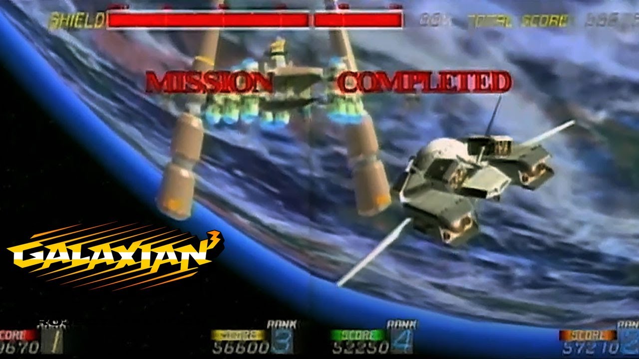 Namco Galaxian 3 Project Dragoon Arcade Laserdisc Demo Footage Youtube