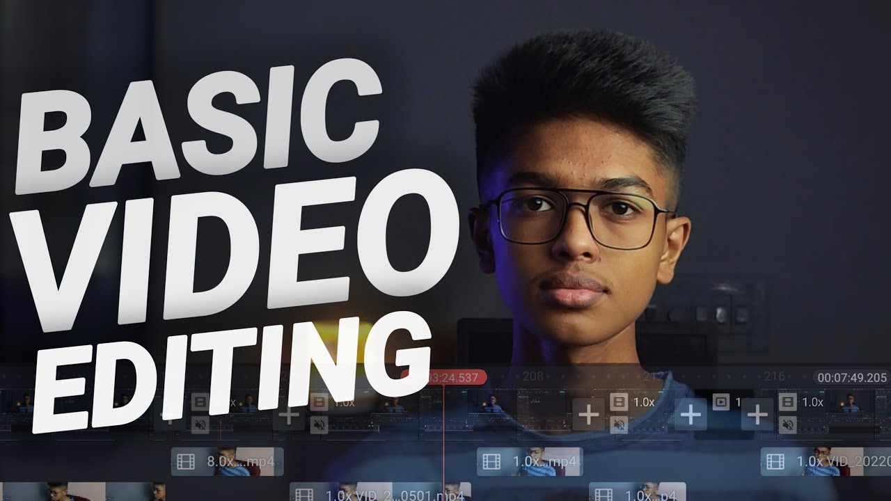 Basic Video Editing Tutorial For Beginners How To Edit Youtube Videos