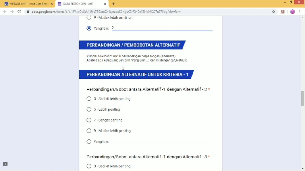 Tutorial 2 Input Youtube