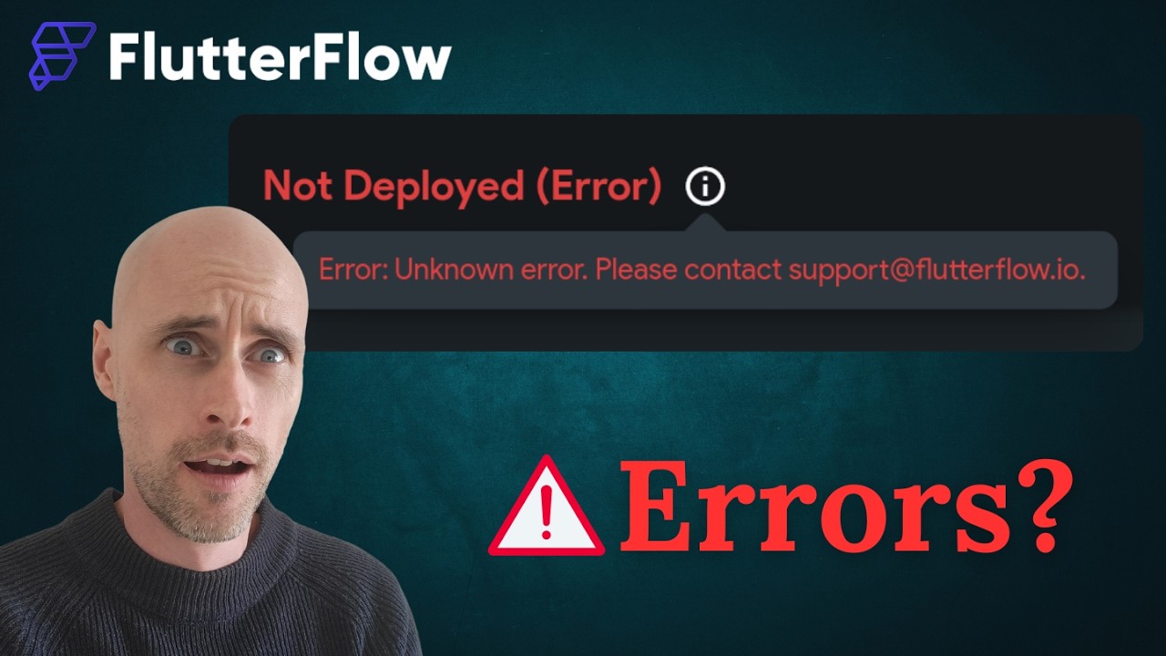 How To Fix Errors In Flutterflow Youtube