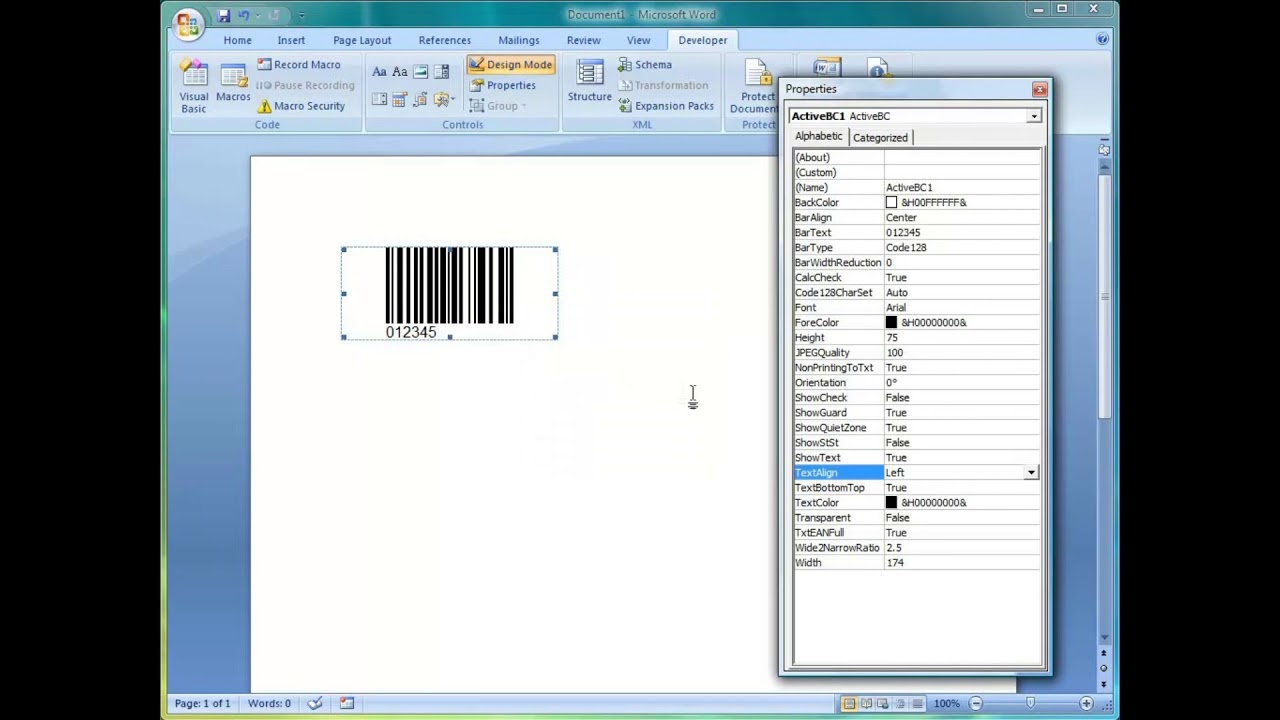How To Print Barcode Labels In Microsoft Word At Russell Romine Blog