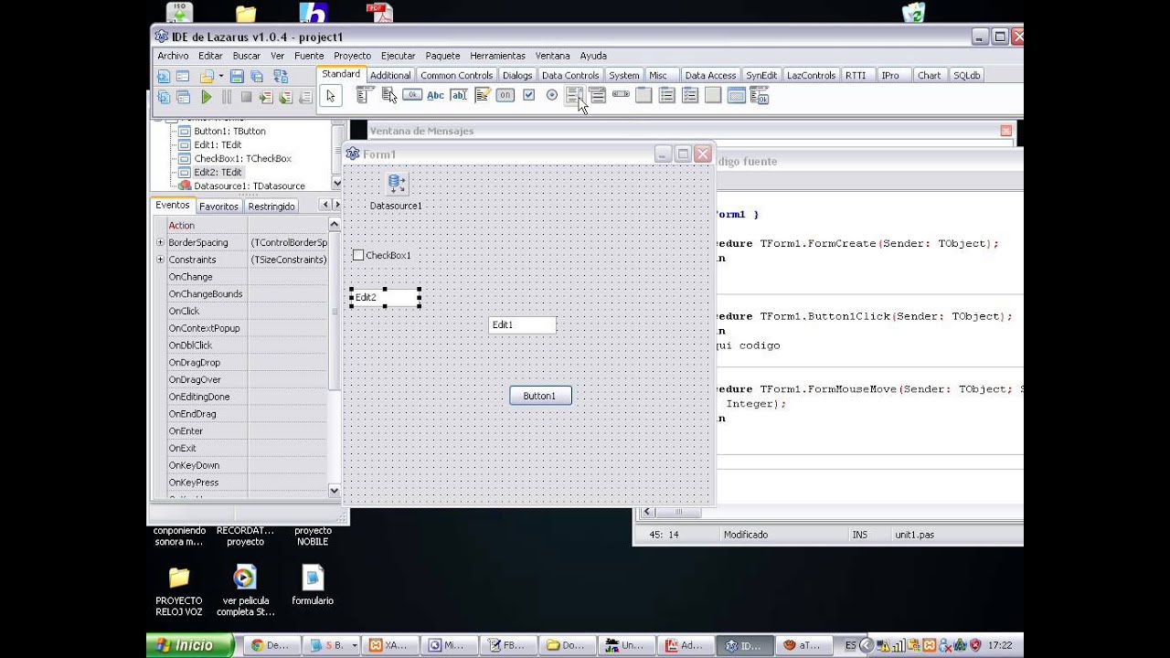 Free Pascal Lazarus Ide Youtube