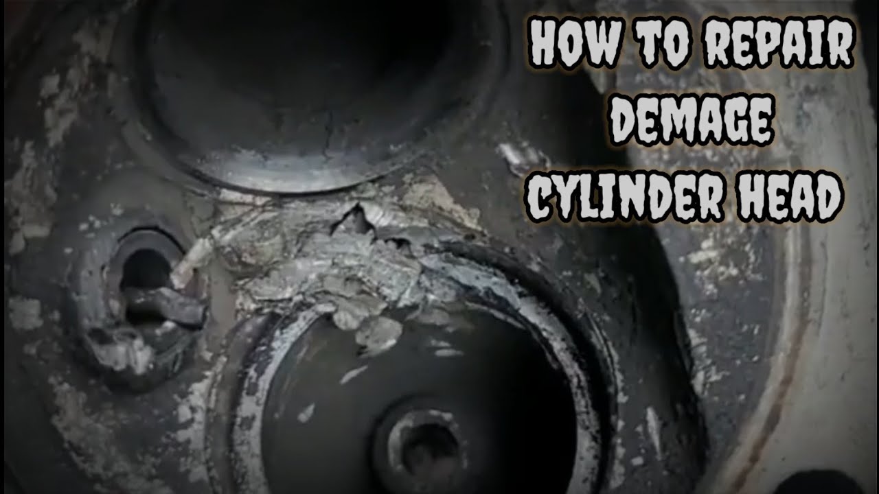 How To Repair Cylinder Head Youtube