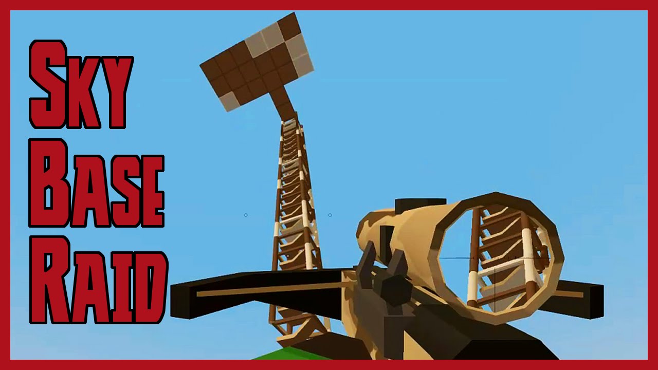 Sky Base Raid Gone Bad Unturned 3 0 Youtube