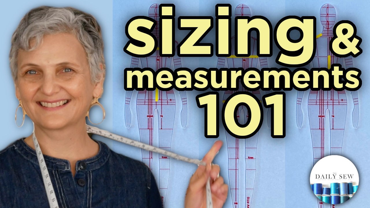 How To Choose The Right Sewing Pattern Size Sewing Pattern Fitting
