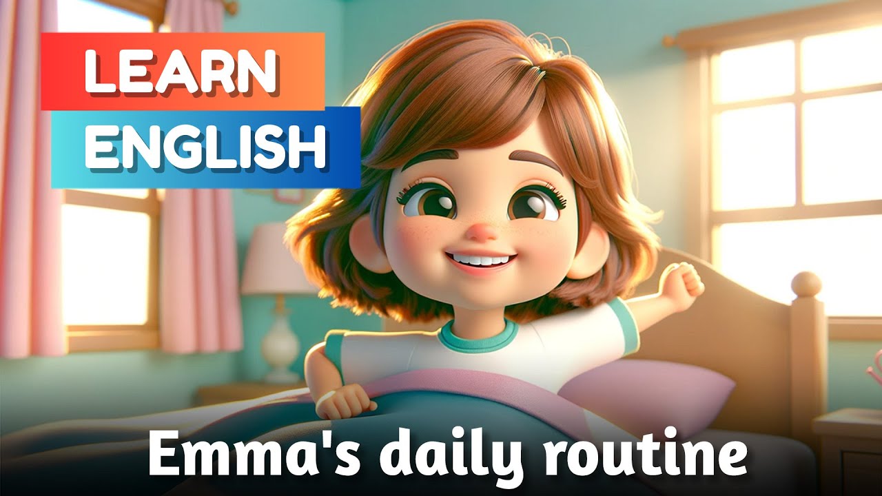 Emma S Daily Routine Learn English By Story Ep2 Youtube