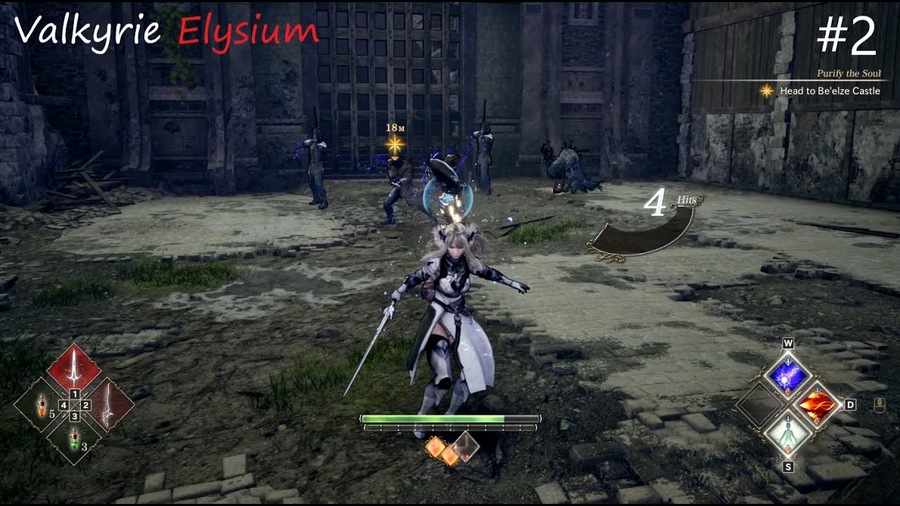 Valkyrie Elysium 2022 Part 2 Gameplay Walkthrough No Commentary