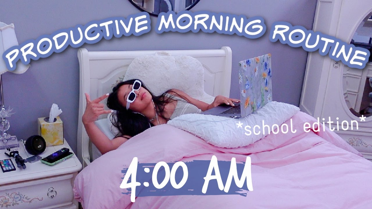 Insanely Productive High School Morning Routine Youtube